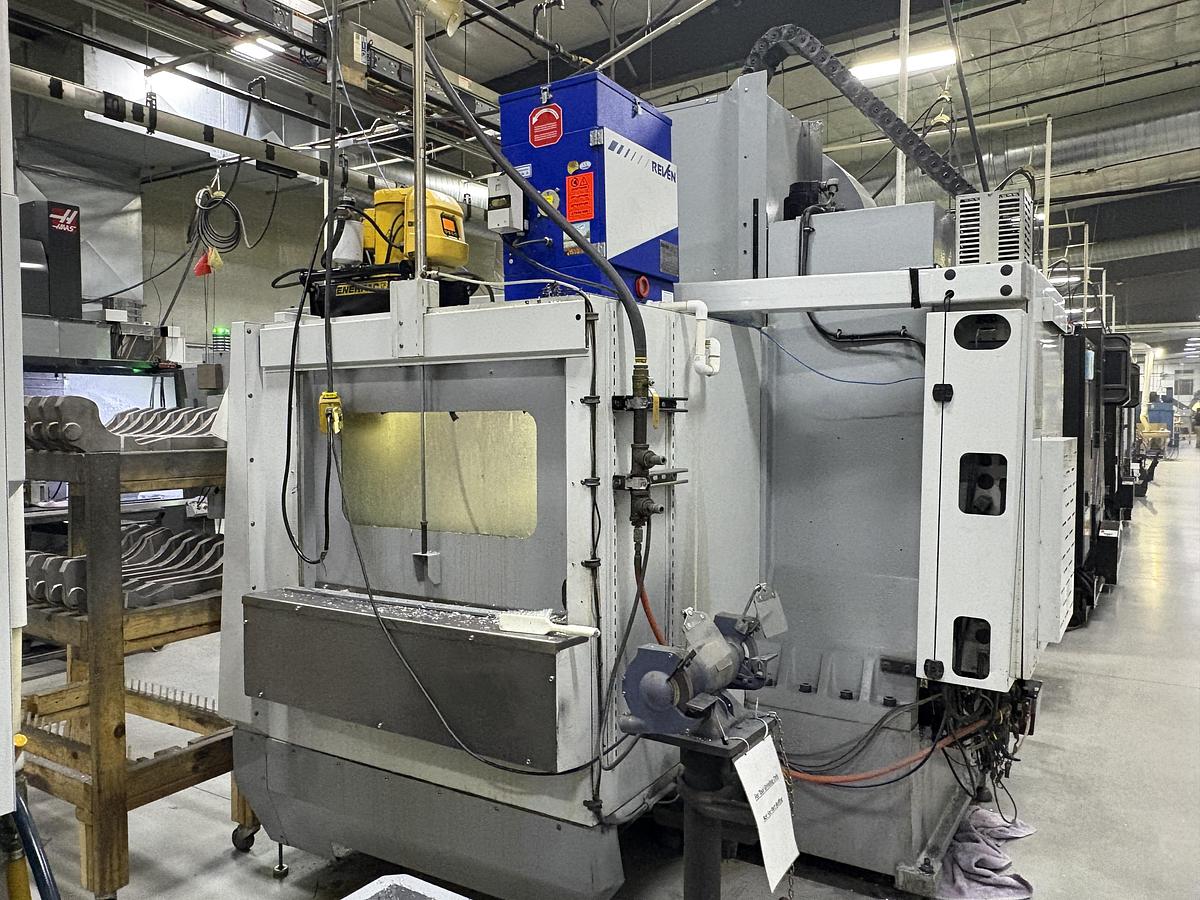Used Haas VF4 CNC Vertical Machining Center for Sale in Wisconsin
