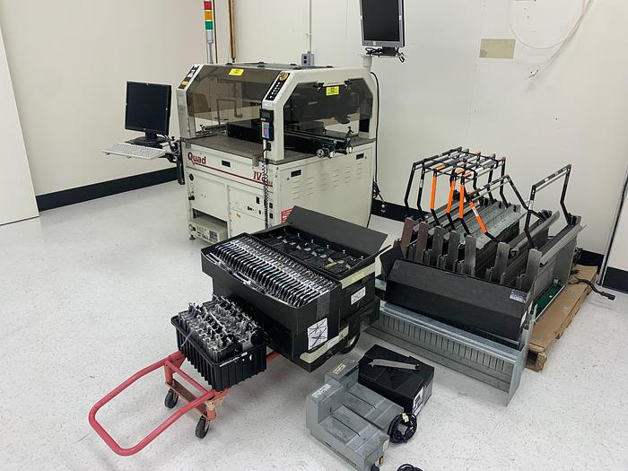 Used Quad IVc Pick and Place Machine for Sale in New York, New York