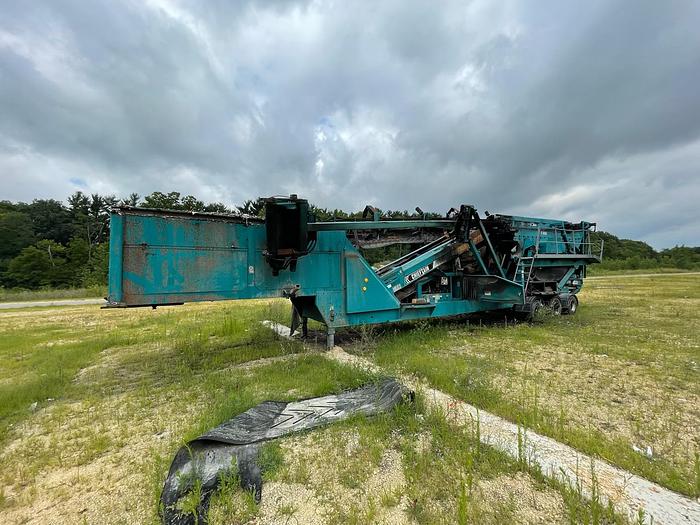 Used Sold 2006 POWERSCREEN CHEIFTAIN 2100 at Grinder Crusher Screen