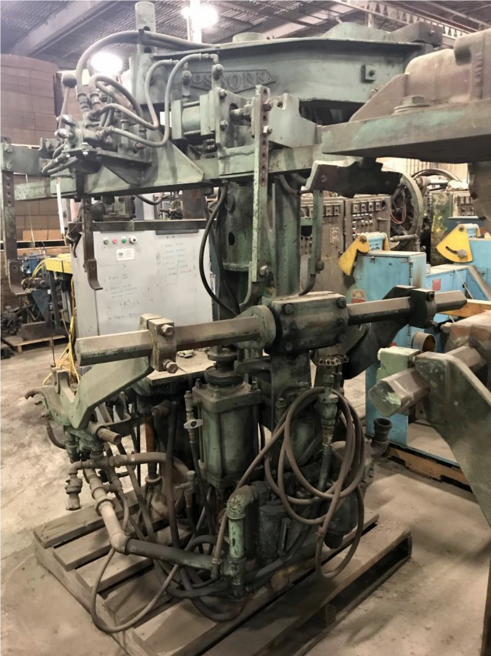 Used OSBORN 3161-12 ROTOLIFT MOLDING MACHINE for Sale in Solon, Ohio