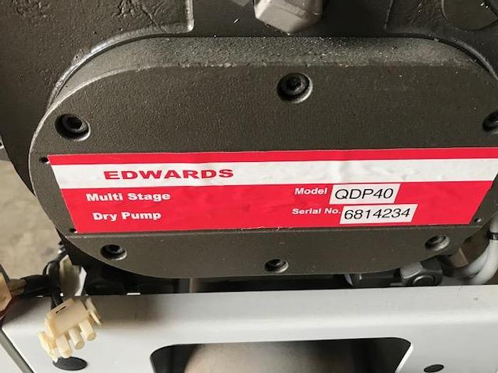 Used BOC Edwards QDP-40 / QMB-250, Dry Vacuum Pump / BLOWER for Sal...