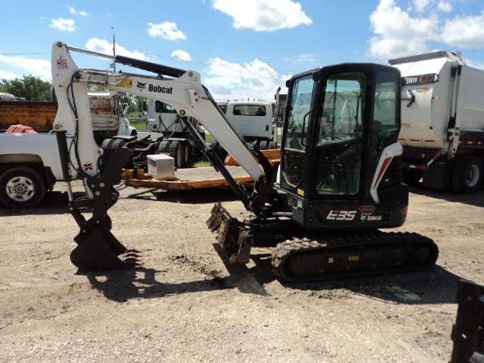 Used 2019 Bobcat E 35 Mini Excavator low hours for Sale at Conquest...
