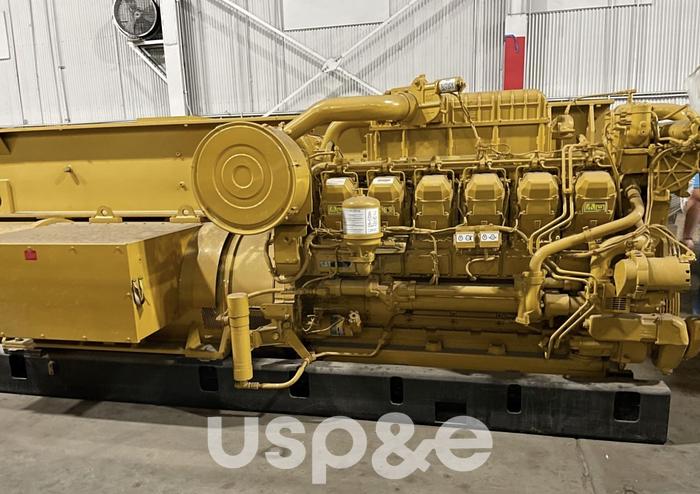 1.1 MW 2014 New Caterpillar 3512C Diesel Land Electric