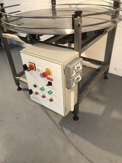 Used Sold Rotary Collation Table at GlobePack Equipment
