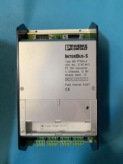 Used Phoenix Contact Interbus-S IBS-PT100A/4 for Sale at Tara Semic...