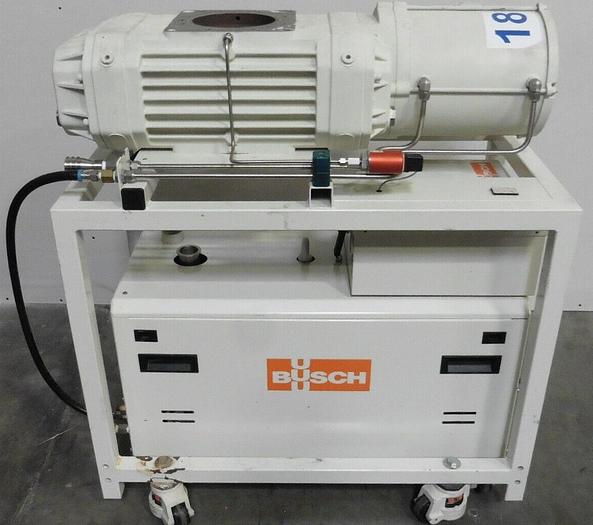 Used Busch Cobra DS 80 Vacuum Pump w/ WY 1250 Booster Pump for Sale...