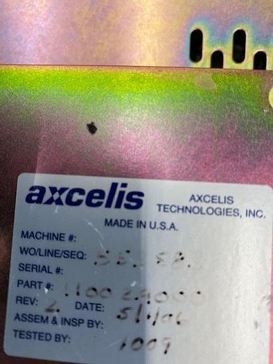 Used Axcelis Optima HD High Current Implanter Parts system for Sale...