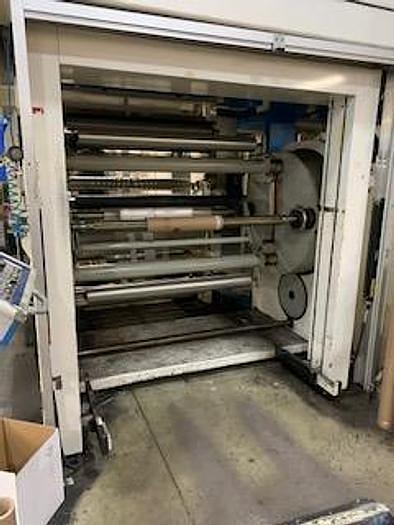 Used 2007 CONVERTING TECHNOLOGY 8 COLOR CI PRINTING PRESS STILL RUN...