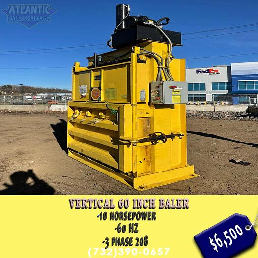 Used 60 Inch Vertical Baler MFG Harmony for Sale at Atlantic Sales ...