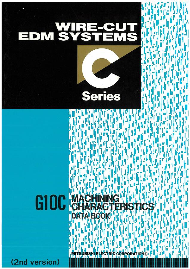 Used Manual for Used Mitsubishi Machine Wire-Cut EDM Systems C Seri...