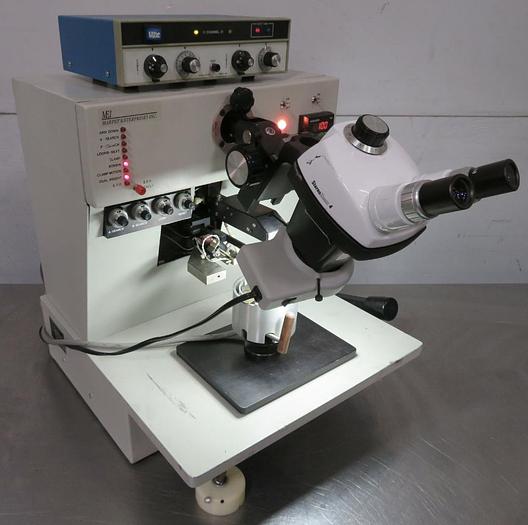 Used Mech-El MEI Marpet 1204B Manual Gold Ball Bond Wire Bonder w/