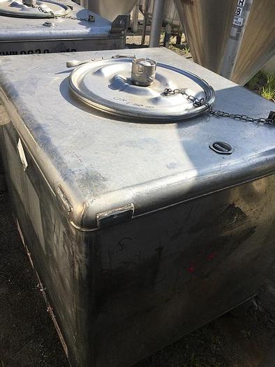 Used Used Hoover Group Inc. 350 gallon 304 stainless steel tote for ...