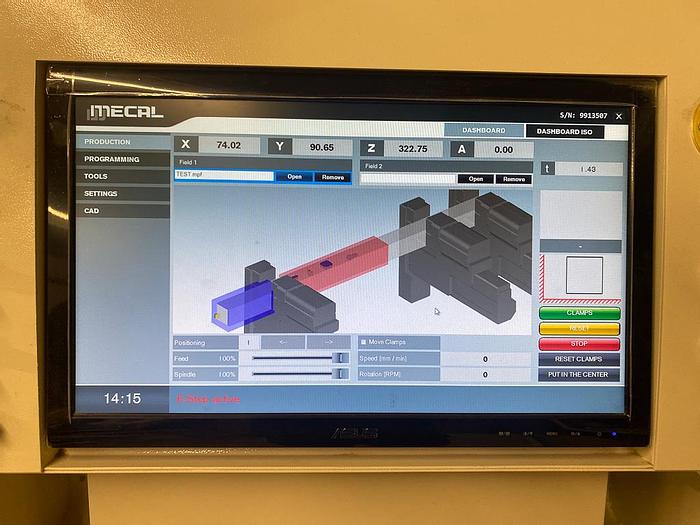 Used 2017 MECAL MC309 NIKE MU DPM 3 Axis +1 CNC VMC for Sale in United ...