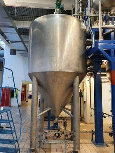 Used 2007 5,000 Litre Mixing Vessel with Lightnin Atex Mixer for Sale ...