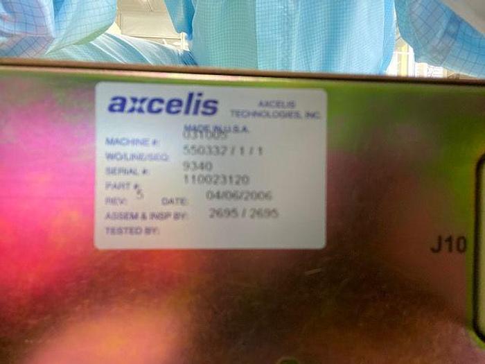 Used Axcelis Optima HD High Current Implanter Parts system for Sale...