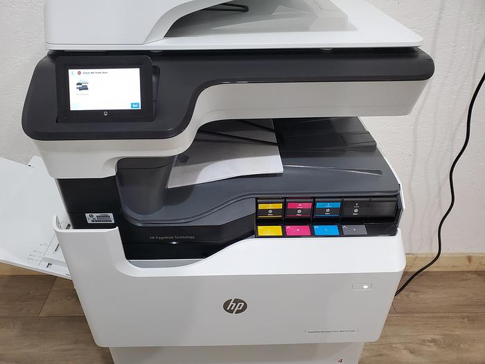 Used HP PageWide P77440 Full Color Inkjet Printer. Only 75,000 Tota...