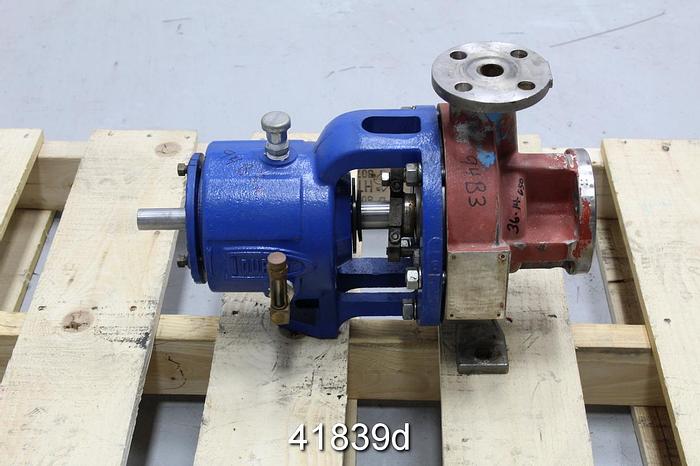 Used Duriron 1J1 .5x1x6 Pump, Stainless Steel Casing #41839 for Sale at ...