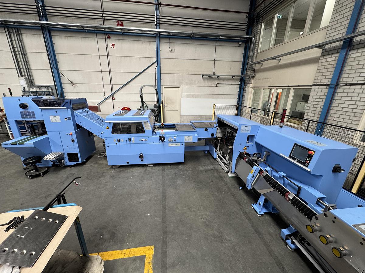 Used Müller Martini saddle stitcher Primera A110 (2008) for Sale at KGT ...