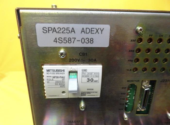 Used Nikon 4S587-038 Linear Motor Controller SPA225A ADEXY NSR-S204...
