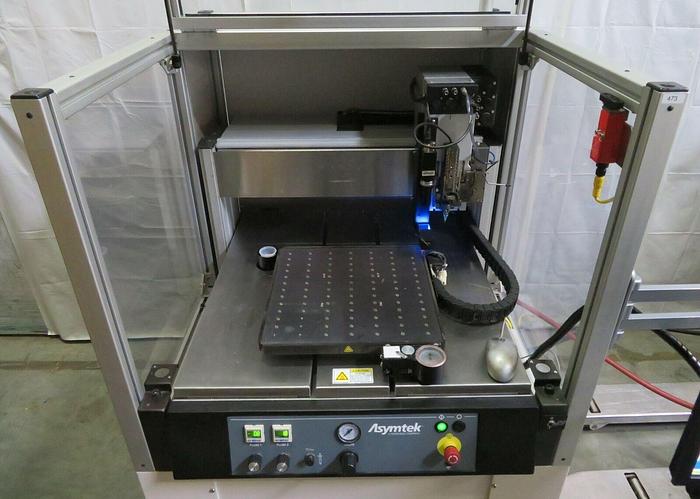 Used Asymtek Spectrum S-820 Automated Batch Fluid Dispenser for Sal...