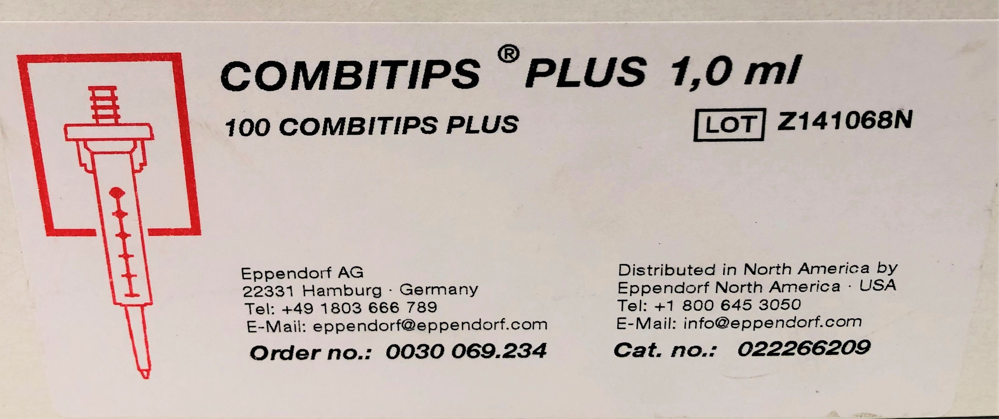 新开盒Eppendorf CombiTips加移液管Tips - 1mL (Pack of 100)出售在化学RG C… - yb体育app在线下载