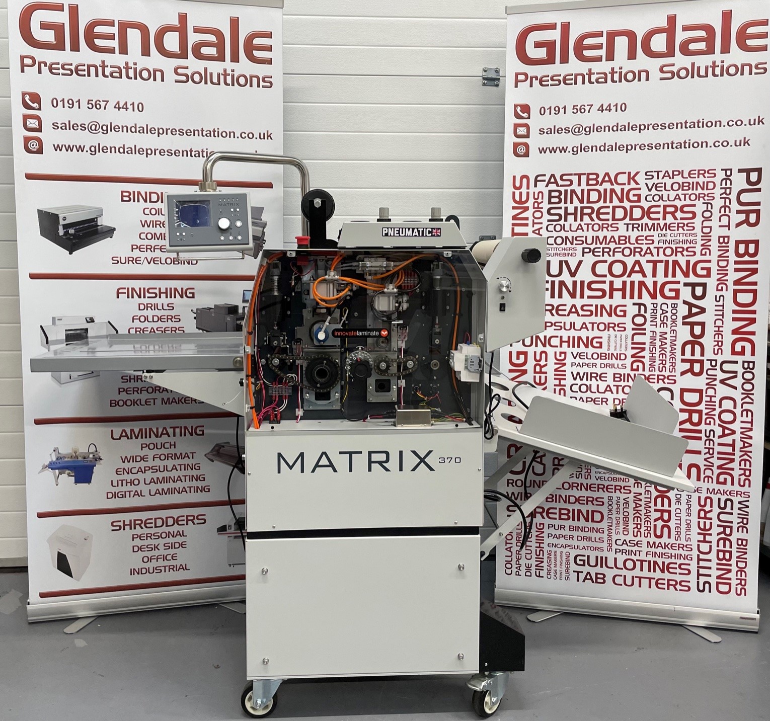 Matrix 370P Laminator with Foiling - Glendale Presentation Solutions