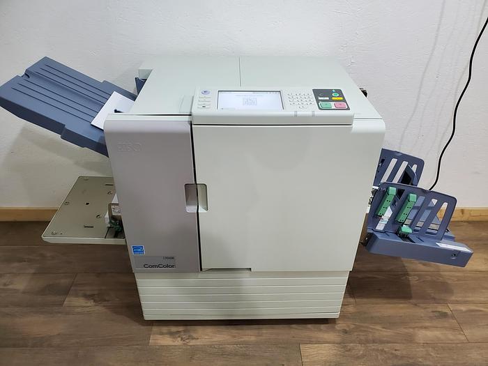 Used Riso ComColor 7010R Full Color Inkjet Printer with Auto Stacki...