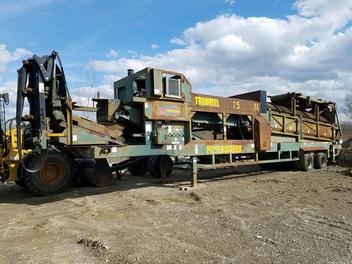 Used 2001 POWERSCREEN 725LL for Sale at Grinder Crusher Screen