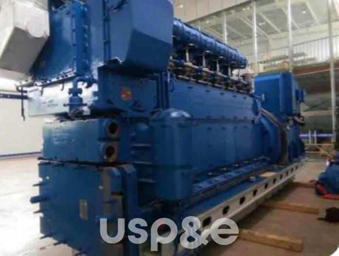 New 7.6 MW 2020 New MAN 6L27/38 HFO Generator Sets for Sale in Asia