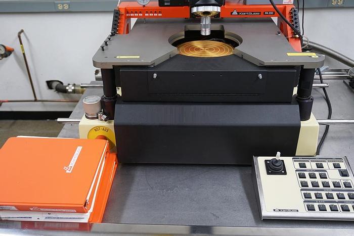 Used Karl Suss PA200 semiautomatic prober with temperature controll...