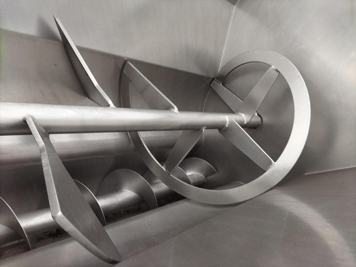 Used Hopper, 85 CF, Stainless Steel, Receiving Bin, Ribbon Agitated ...