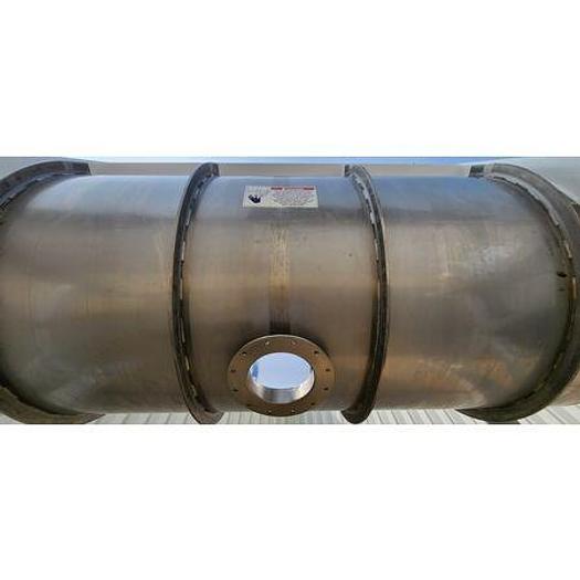 Used Stainless Steel 150 Cubic-Feet Ribbon Mixer with U-trough blending ...