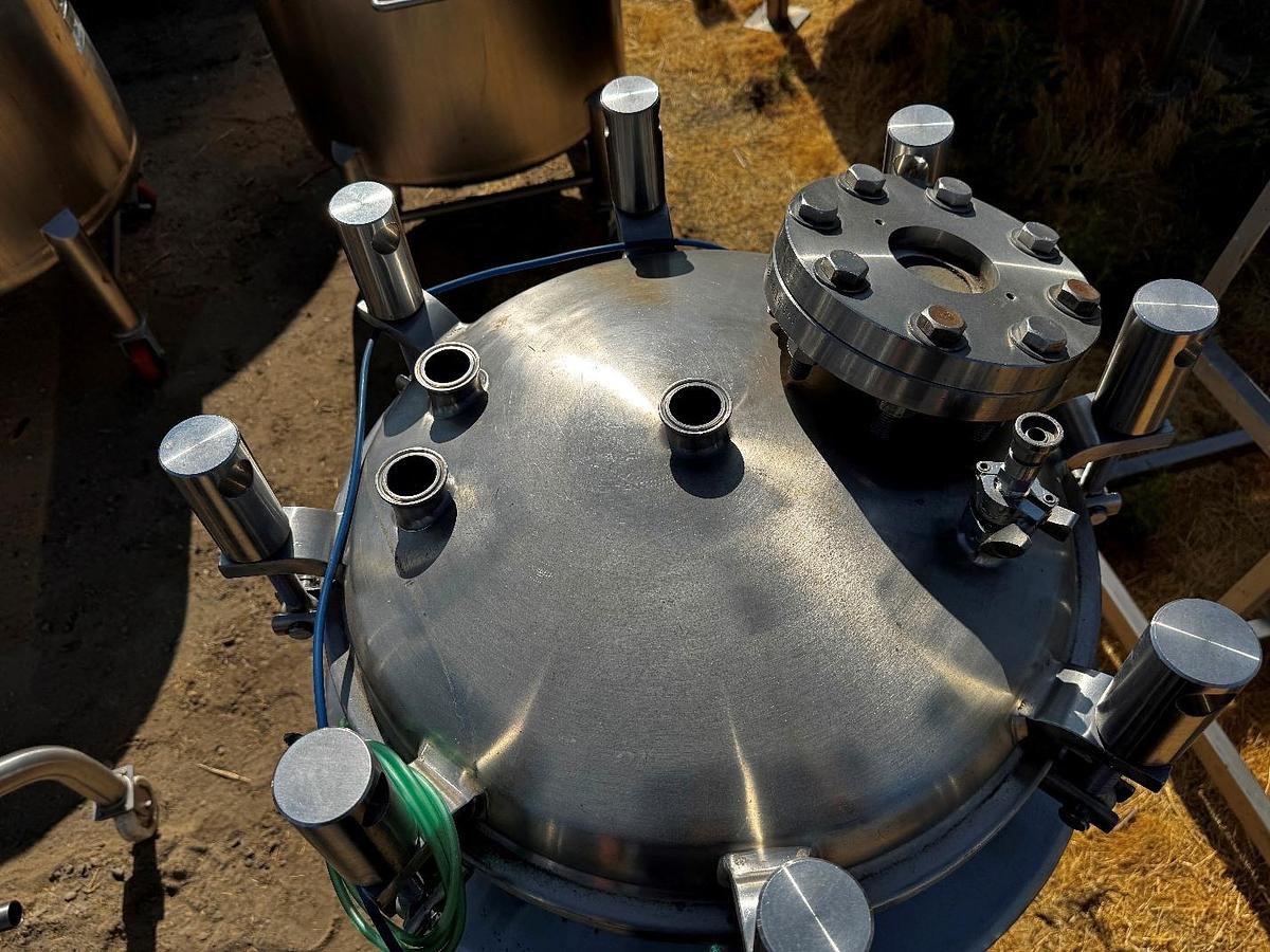 Used Tank, 39 Gallon (150 Liter), 316 Stainless Steel, Jacketed ...