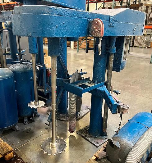Explosion Proof 10 HP / 5 HP 2-Speed Dispersion Mixer
