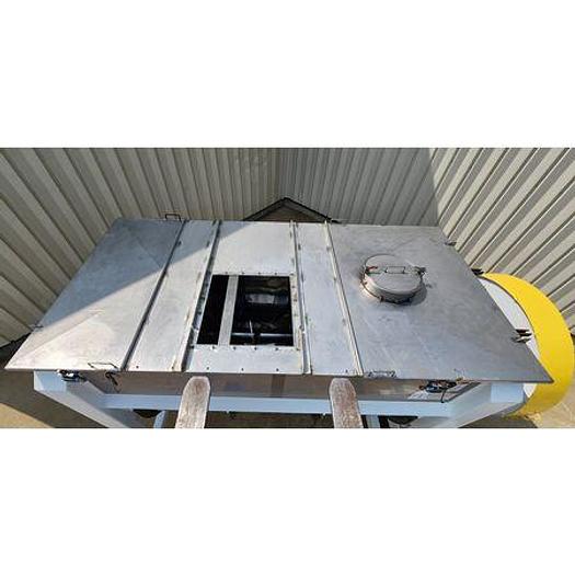 Used Stainless Steel 150 Cubic-Feet Ribbon Mixer with U-trough blending ...