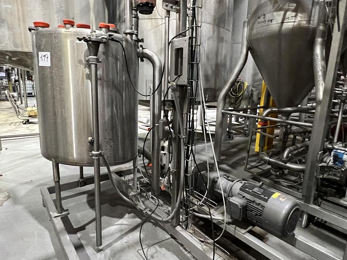 Used Pasteurizer, HTST, Tube-In-Tube, CIP, Vacuum Separator, #5674433 for Sale in Chowchilla, CA