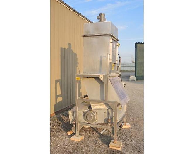 Used Sold USED SMICO STAINLESS STEEL BAG DUMP STATION WITH VIBRATORY ...