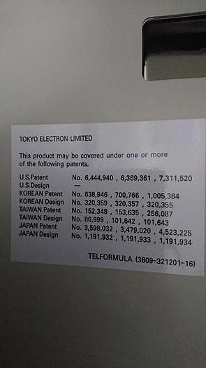Used TEL FORMULA ALD HIGH-K 3 Sets for sale for Sale at Tara Semico...