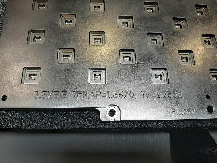 Used Delta Design DE8000 3.5x3.5 QFN 12 site handler change Kit for...