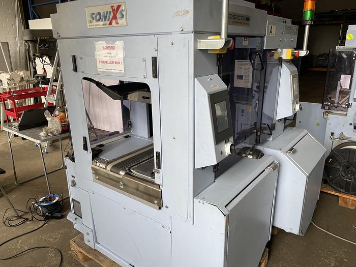 Gebraucht Mosca Kreuzumreifungsmaschine SONIXS - TR und TRI zum Ve...