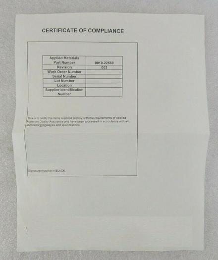 Used AMAT Applied Materials 0010-22569 300mm PVD Source Assembly Ch...