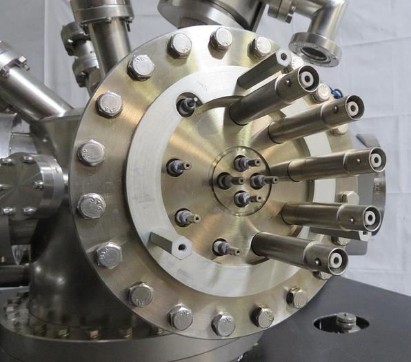 Used Physical Electronics Ion Gun Reactor Multi-Port Conflat Vacuum...