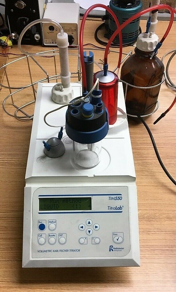 Used Radiometer TIM550 TitraLab Volumetric Karl Fischer Titrator for ...