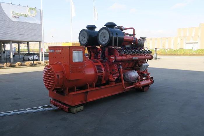 Used 2008 Guascor SFGLD560 - 952 KWe for Sale in Waregem, Belgium