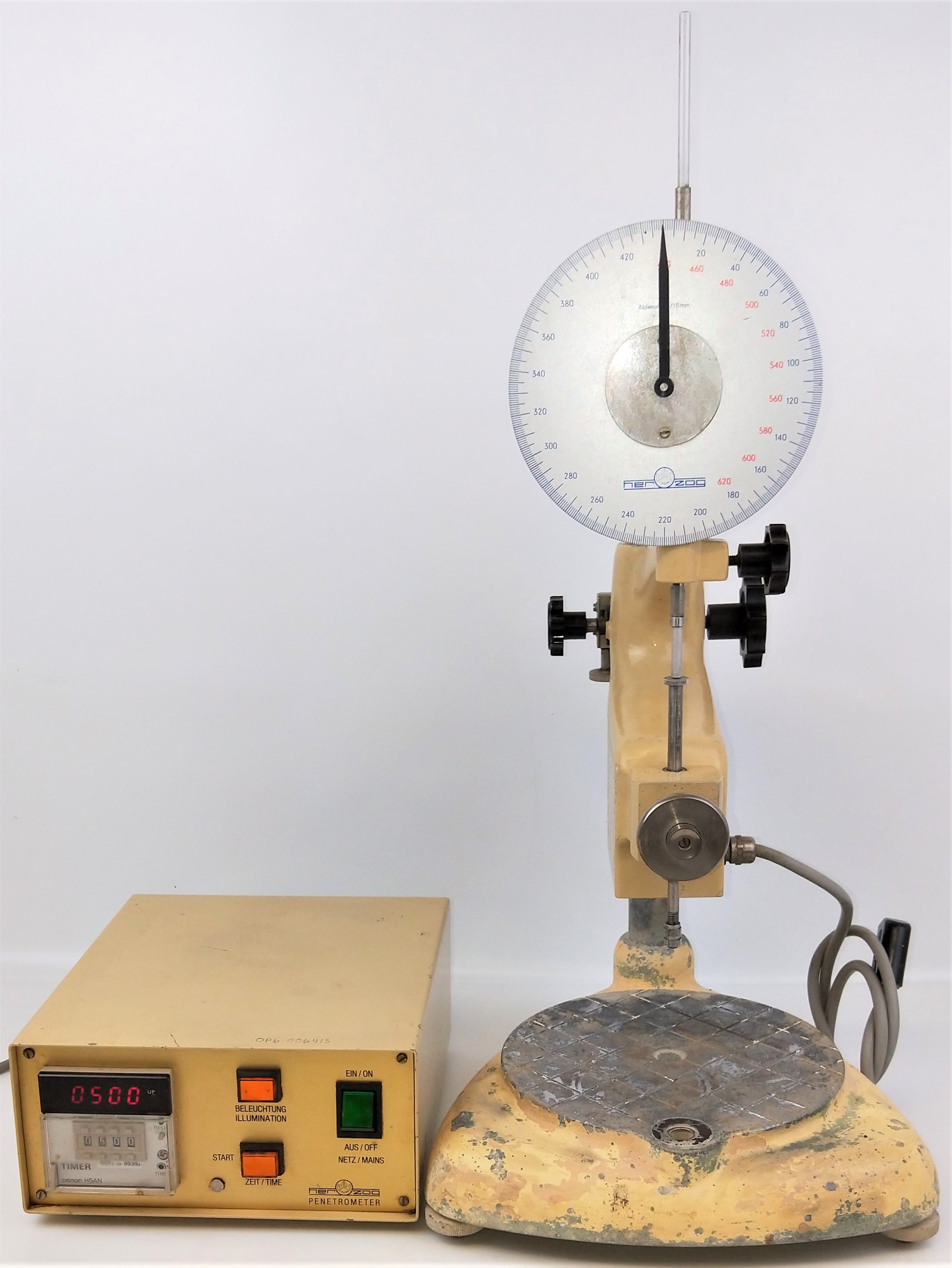 Used Herzog Penetrometer with Timer for Sale at Chemistry RG Consultant ...