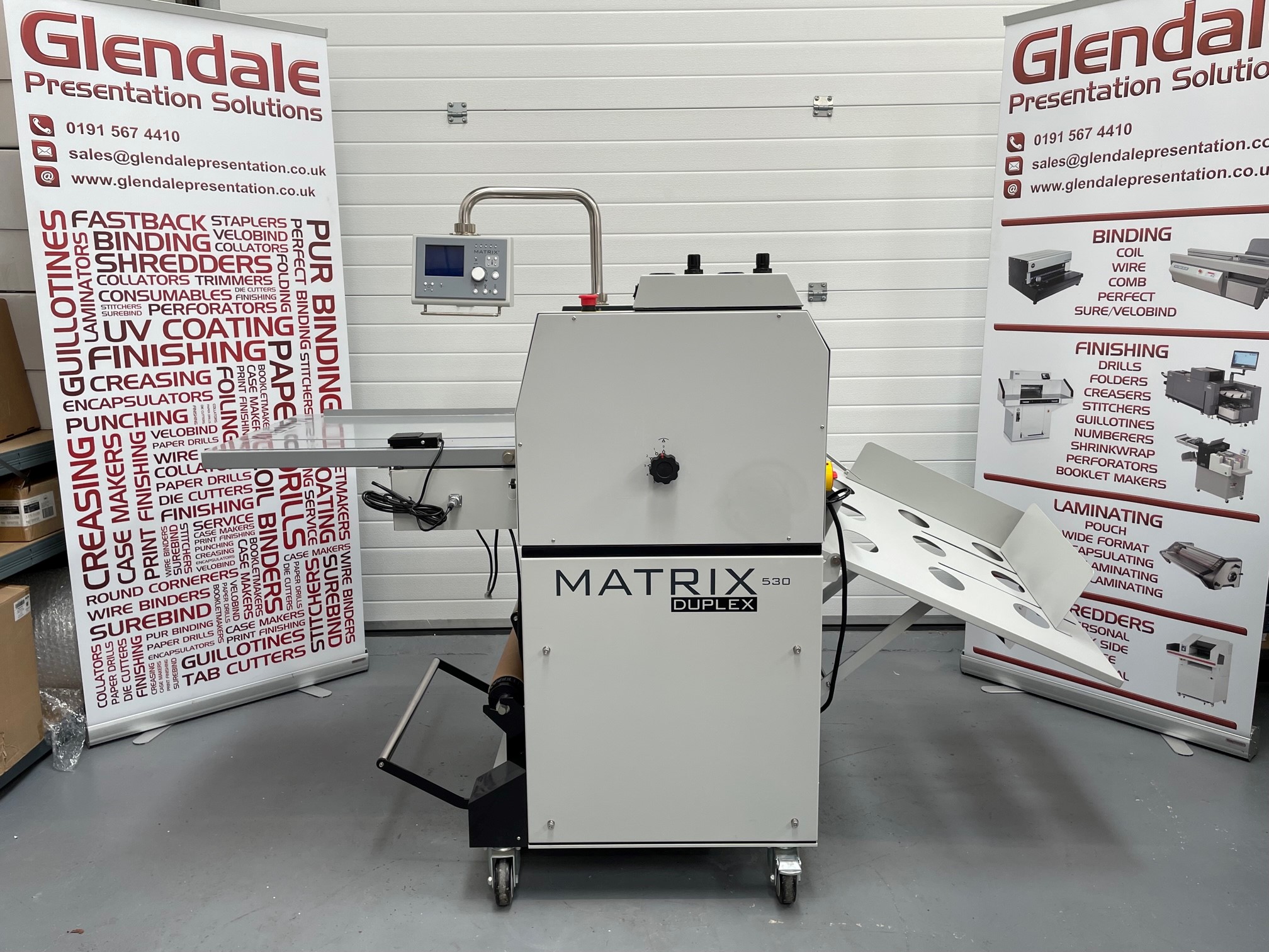 Matrix MX-530DP Duplex Laminator - Glendale Presentation Solutions
