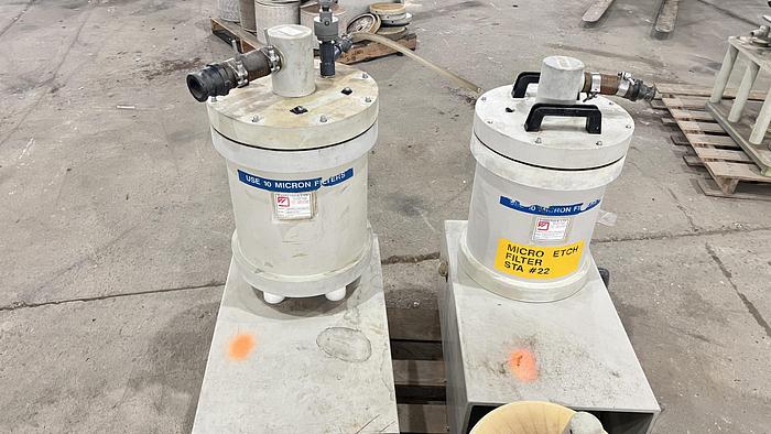 Used Warrender Filter Chambers for Sale at Used Plating Equipment.com