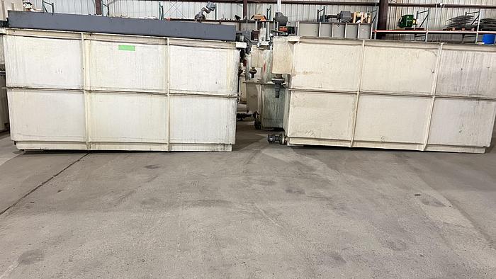Used 86" Long x 43" Deep Tank Group for Sale at Used Plating Equipment.com