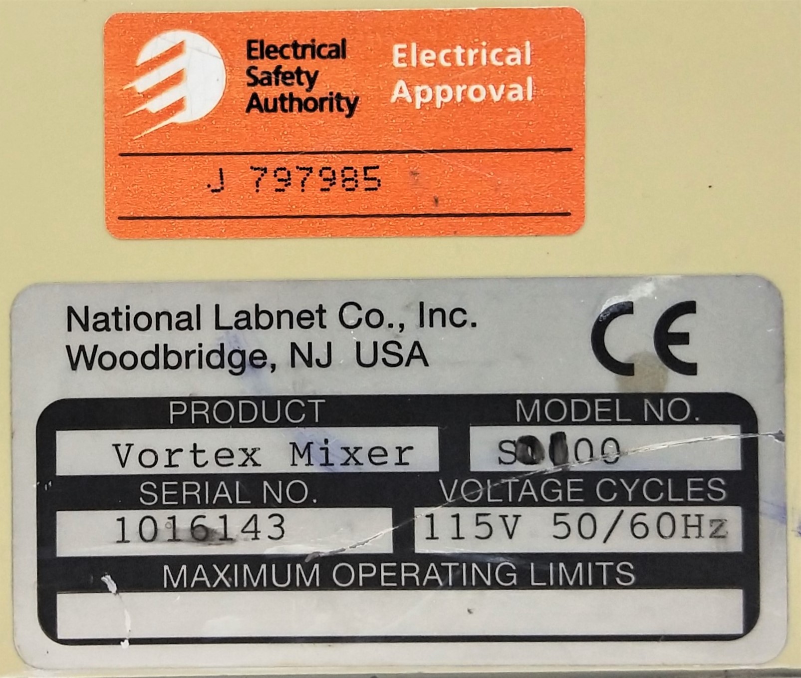 Used Labnet VX100 Vortex Mixer for Sale at Chemistry RG Consultant Inc ...