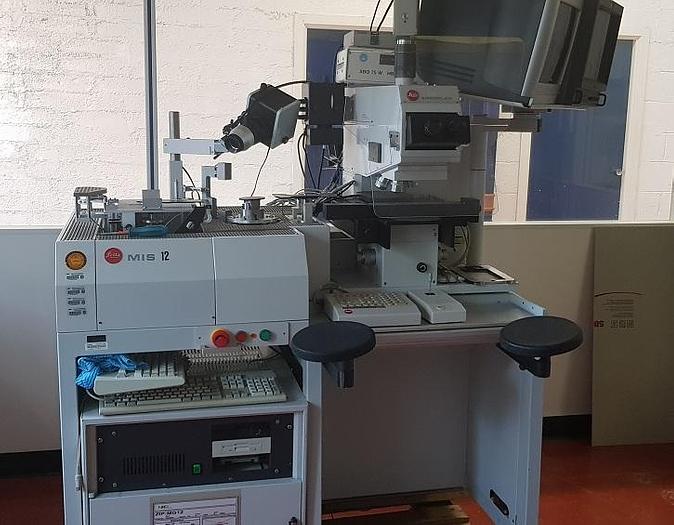 Used Leica/Leitz Mis 8 Wafer inspection Microscope system for Sale...